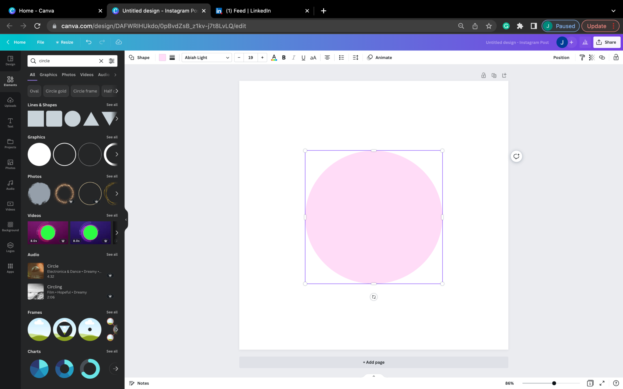 How to Design a Professional LinkedIn Profile Picture in Canva (Plus ...